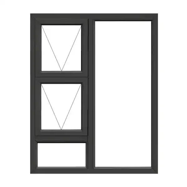 uPVC Window - Top Hung 1190 x 1490 Painted Frame | Double Glazed